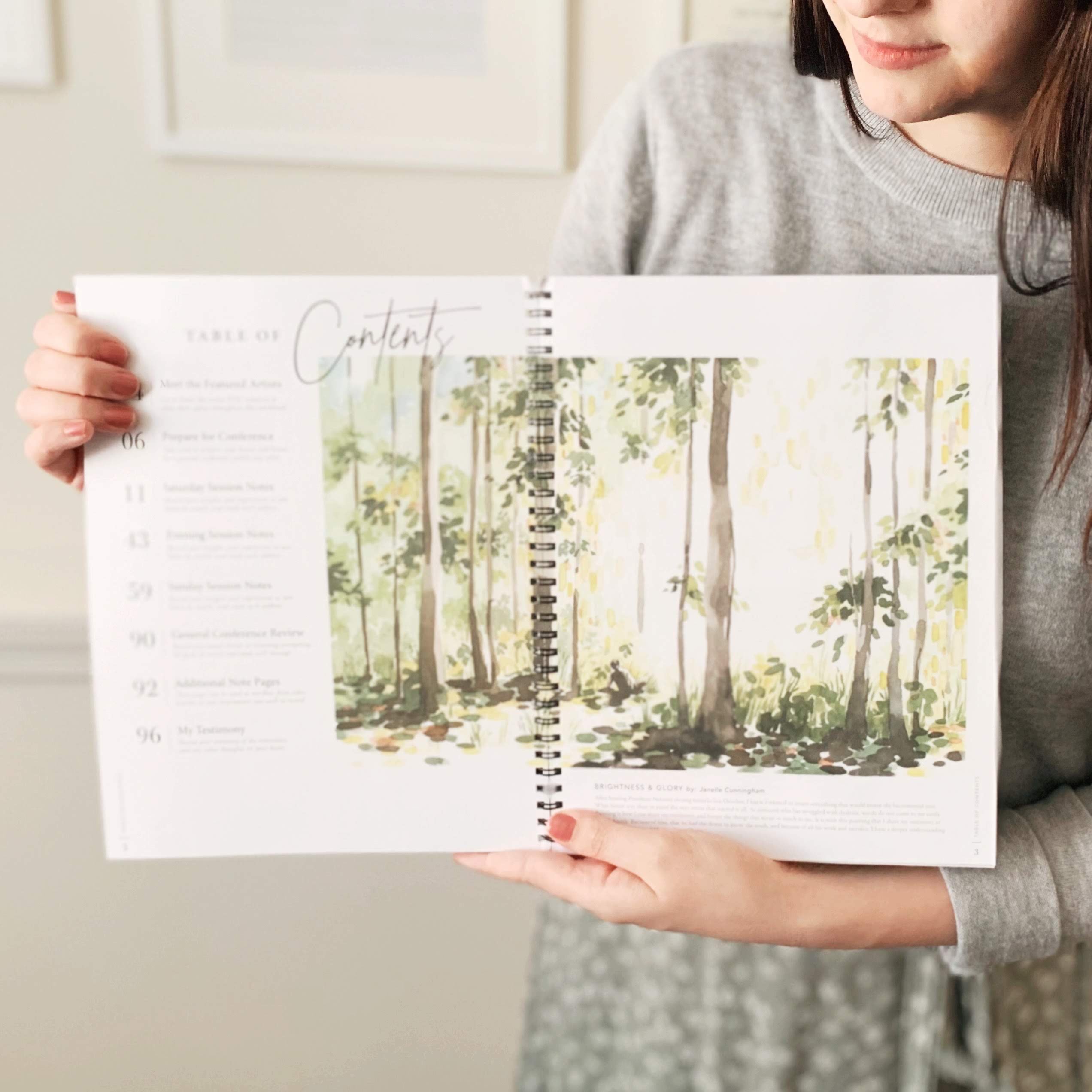 Artist feature: April 2020 Work + Wonder Workbook – Janelle Susan Art