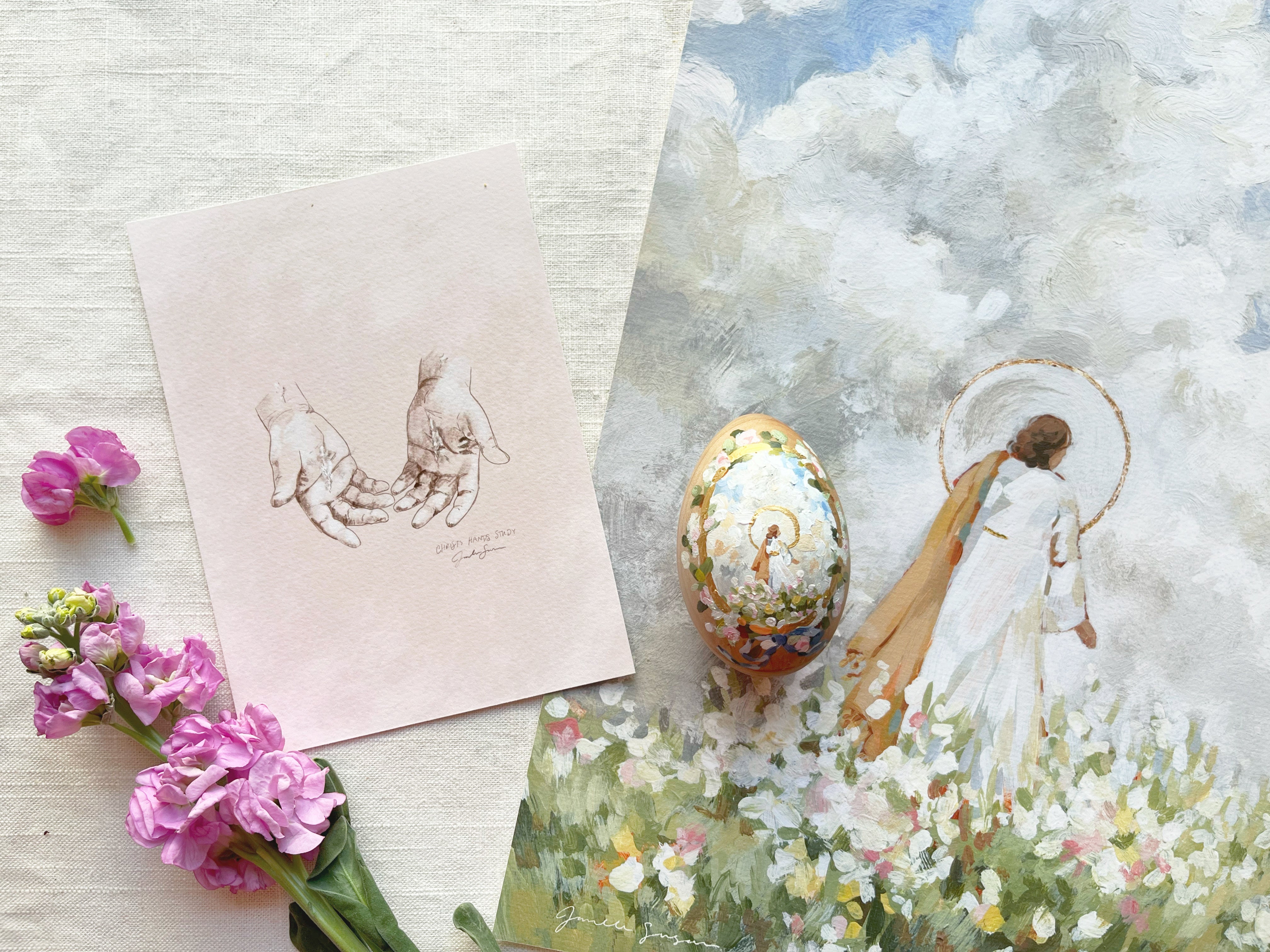 MARCH 2023 - ALL THE SPRING AND EASTER THINGS – Janelle Susan Art