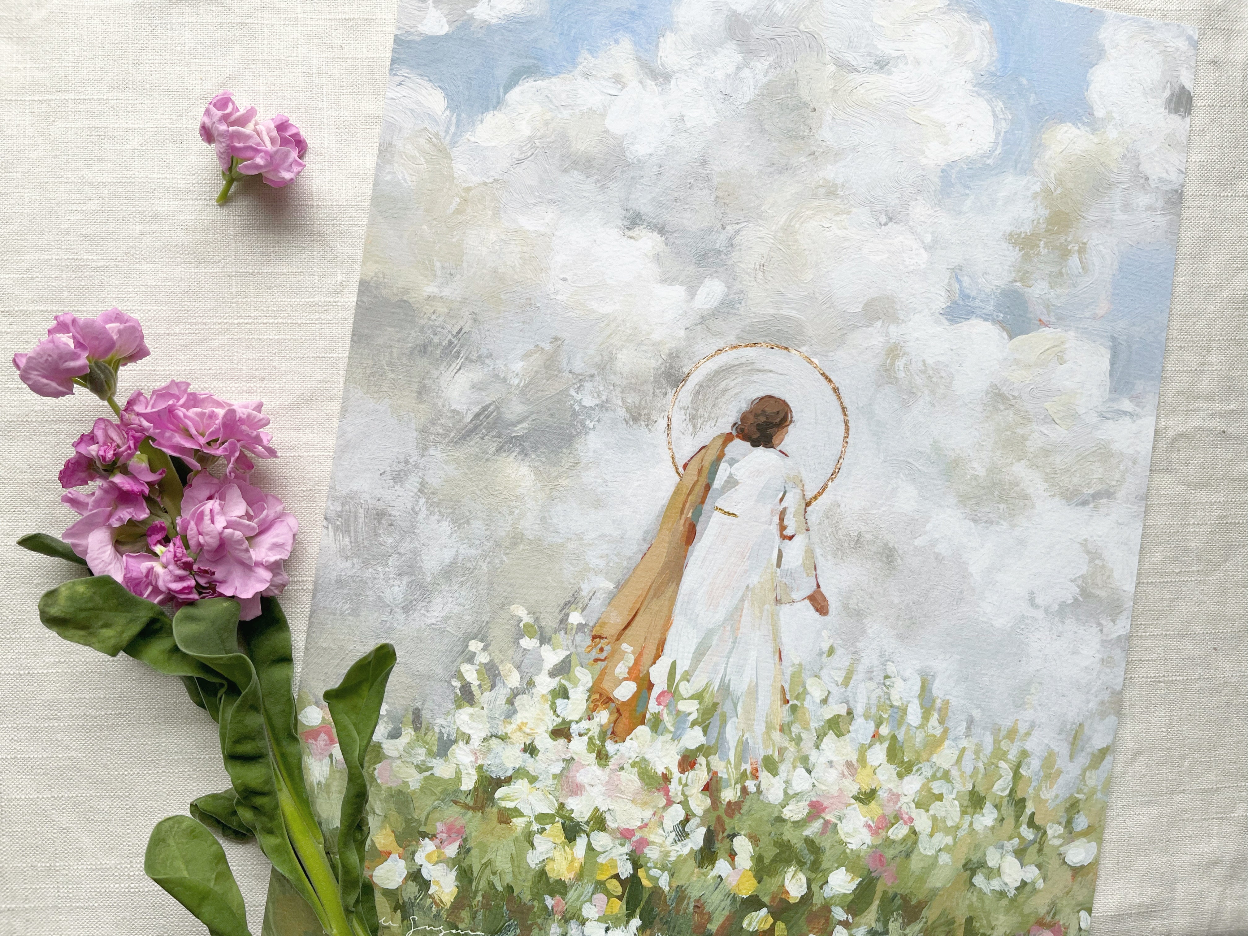Work and Wonder April 2023 General Conference Workbook – Janelle Susan Art